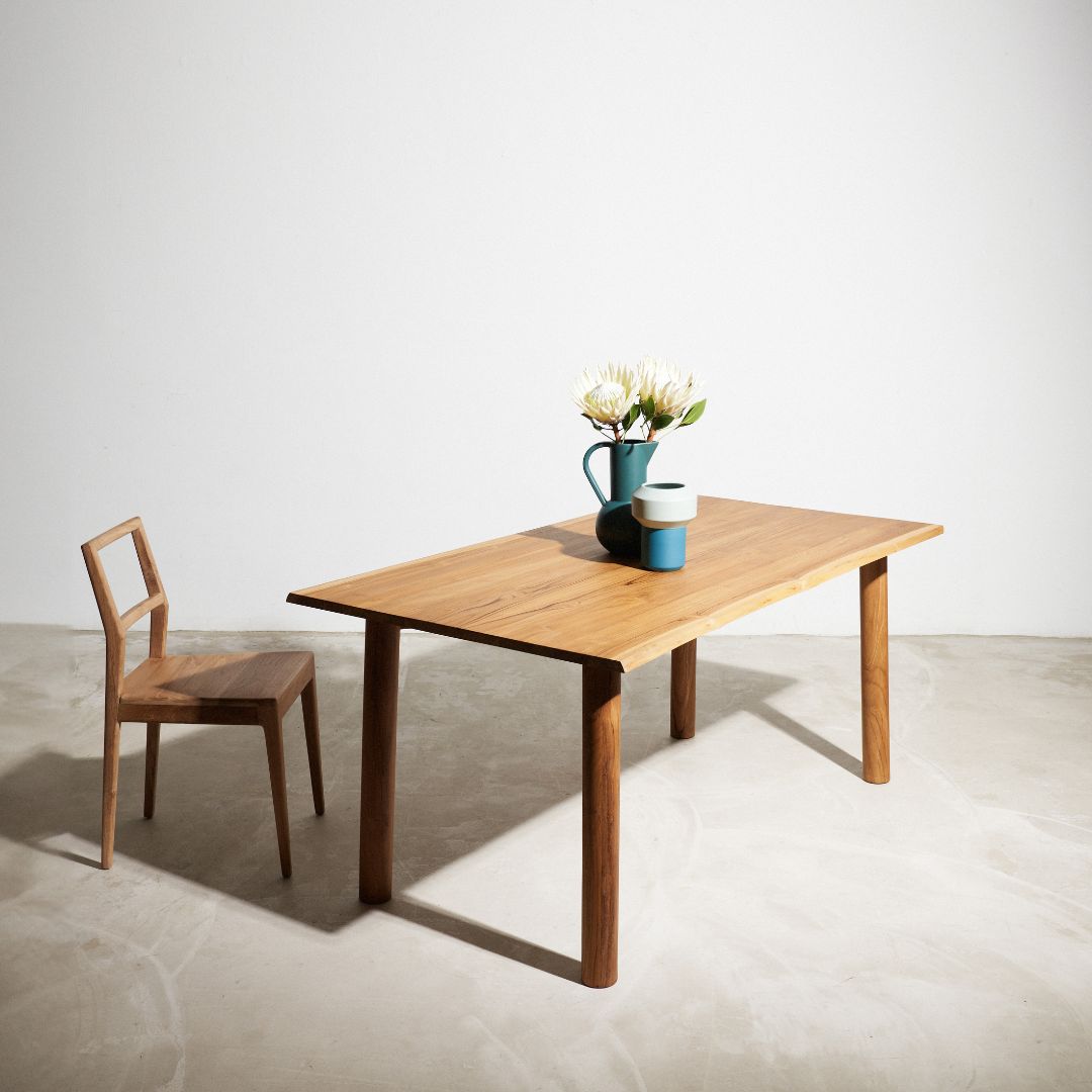 Asta Live Edge Dining Table | Journey East