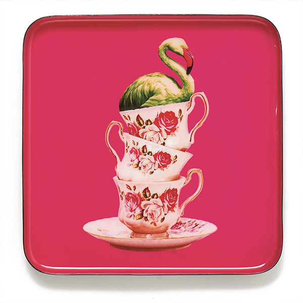 Gangzai Flamingtea Square Trinket Tray | Journey East