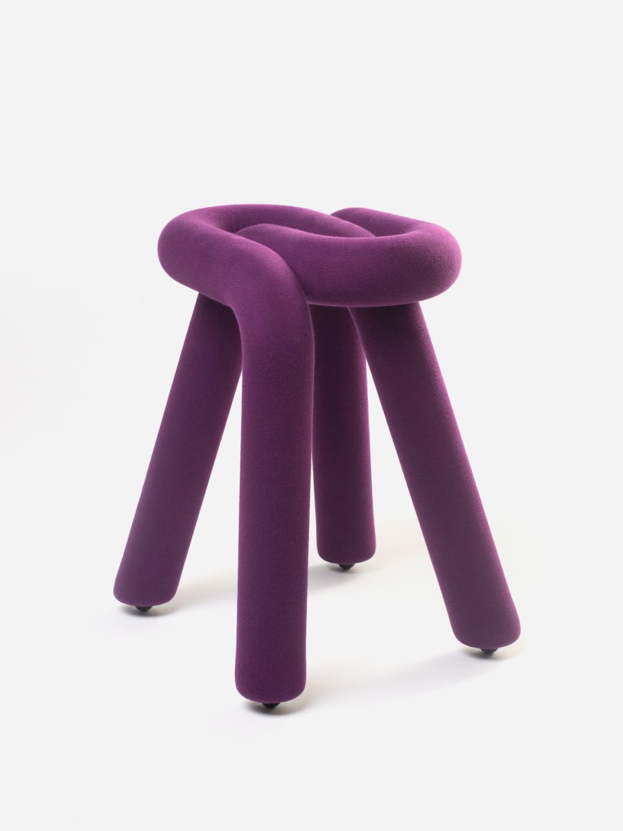 Moustache Bold Stool Purple | Journey East